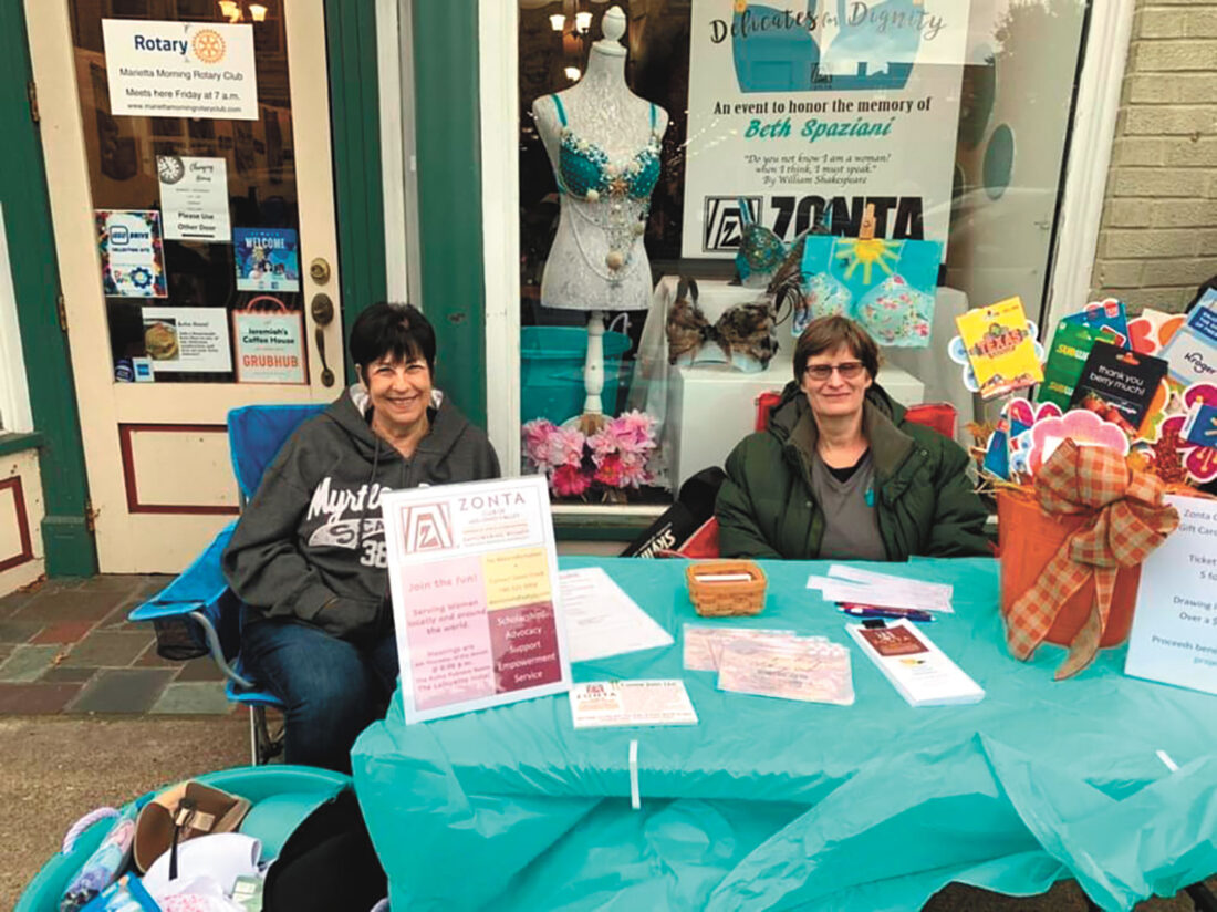 Zonta Club of the Mid-Ohio Valley holds Delicates for Dignity ...